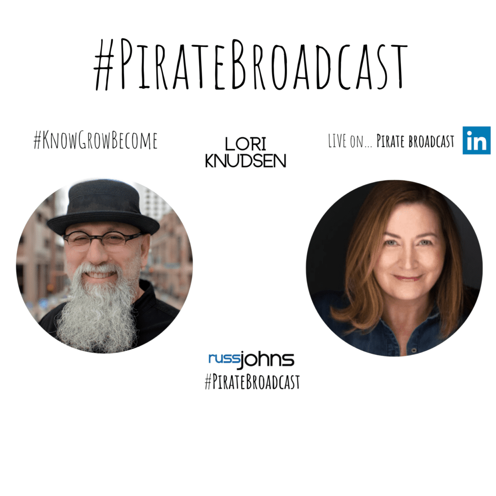 Join Lori Knudsen on the #PirateBroadcast - russjohns