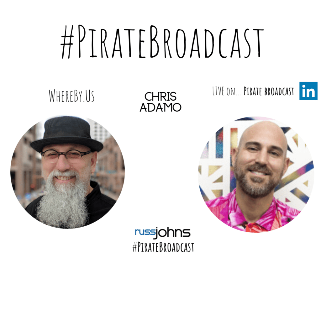 Join Chris Adamo on the #PirateBroadcast - russjohns